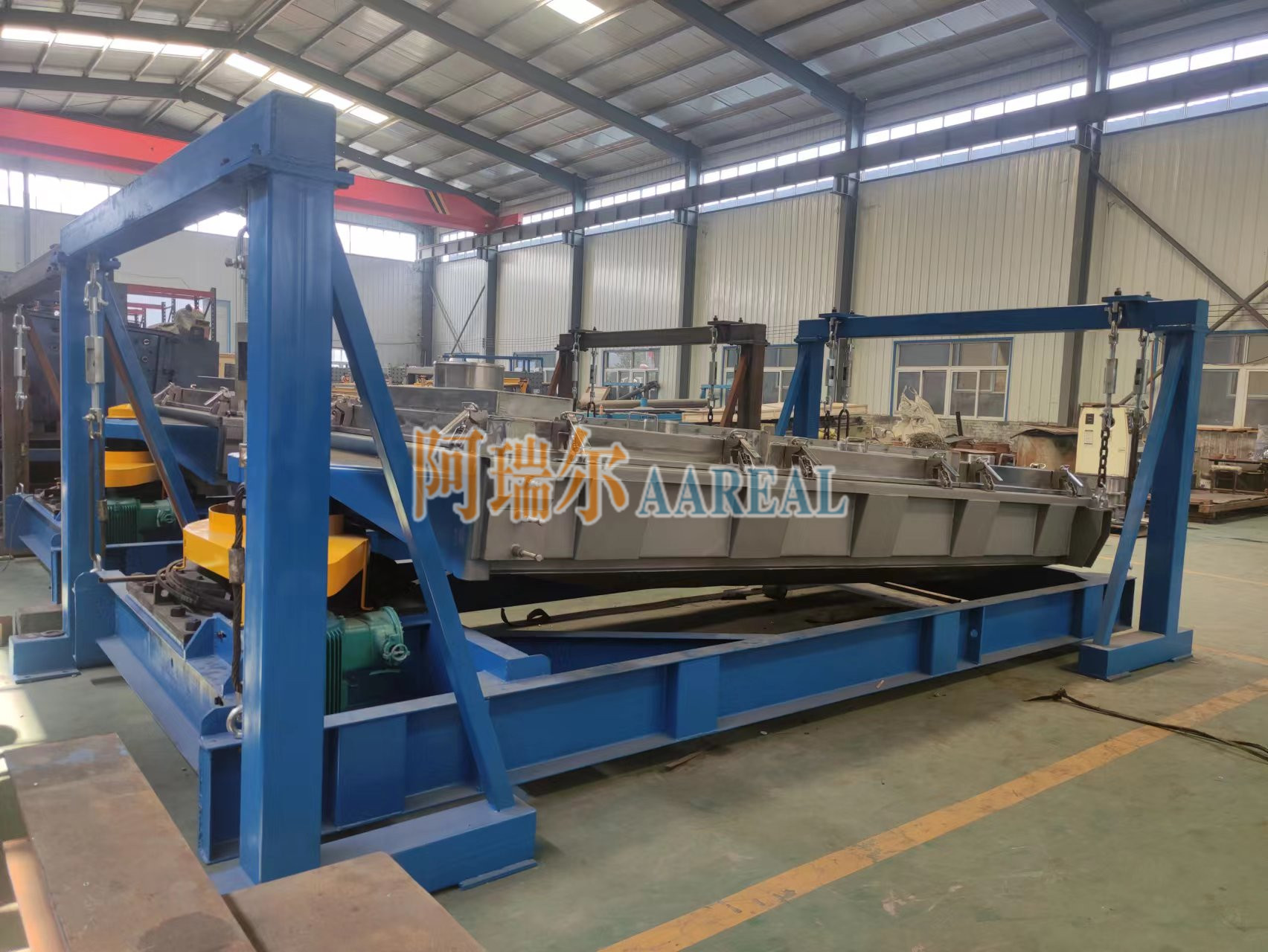 1800*3600mm Stainless Steel Gyratory Screen Machine for White ...