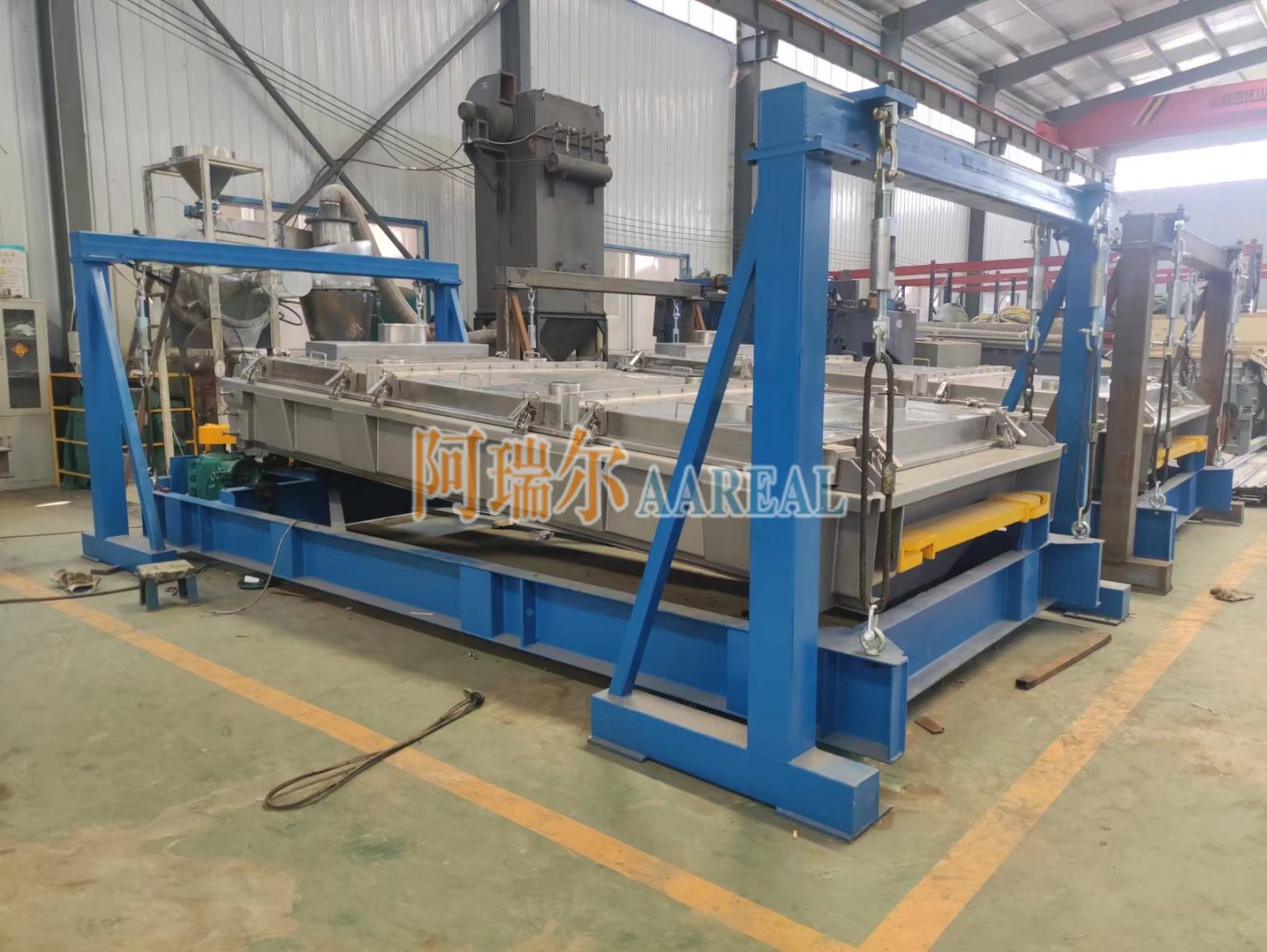 1800*3600mm Stainless Steel Gyratory Screen Machine for White ...